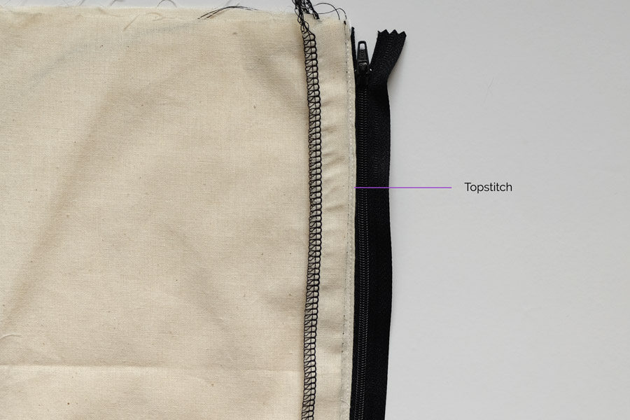 Zipper Tutorial - How to Sew a Centred Zip - The House of Sew